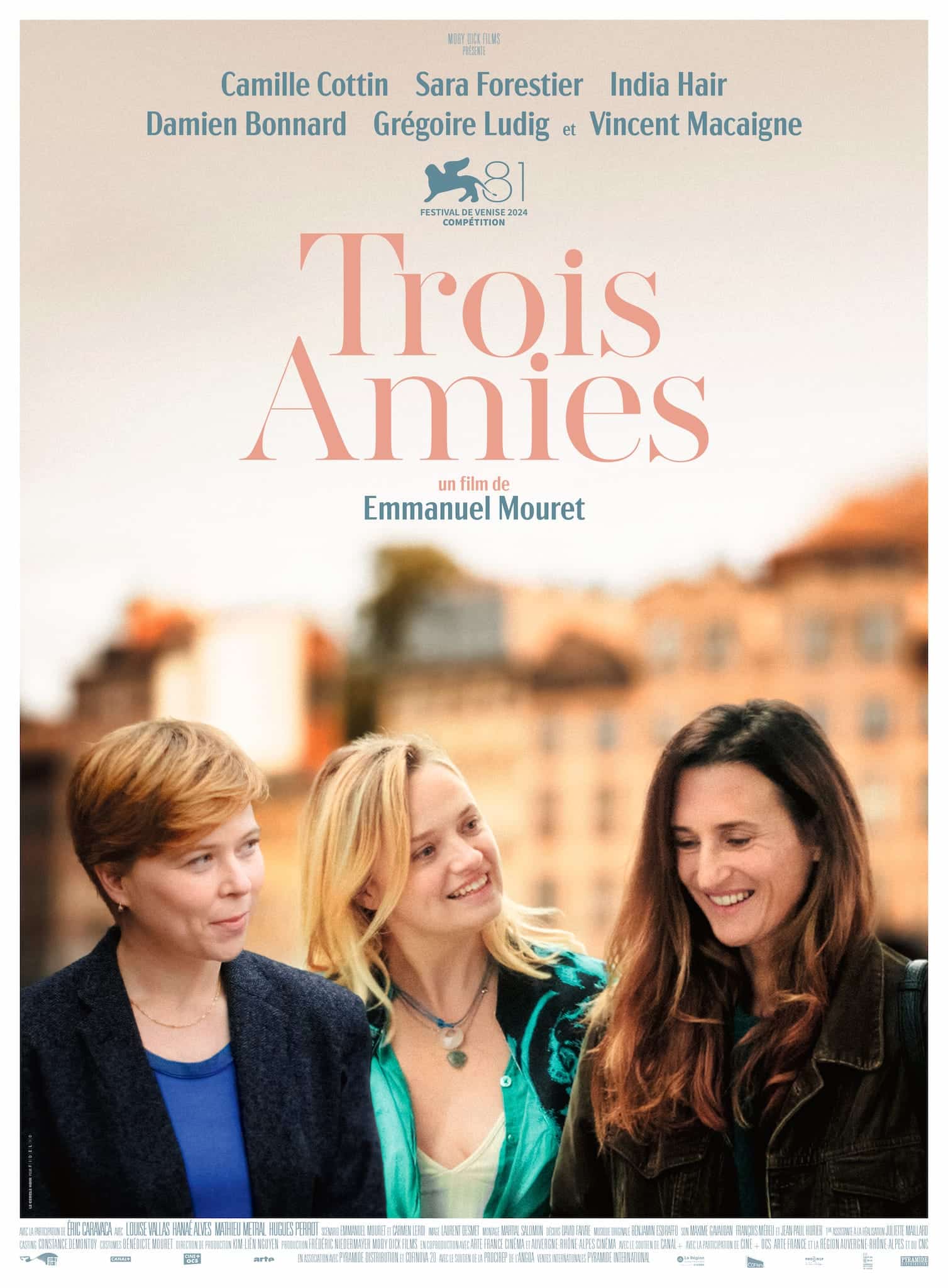 "Trois amies" : un trio éclatant pour une comédie romantique à ne pas ...
