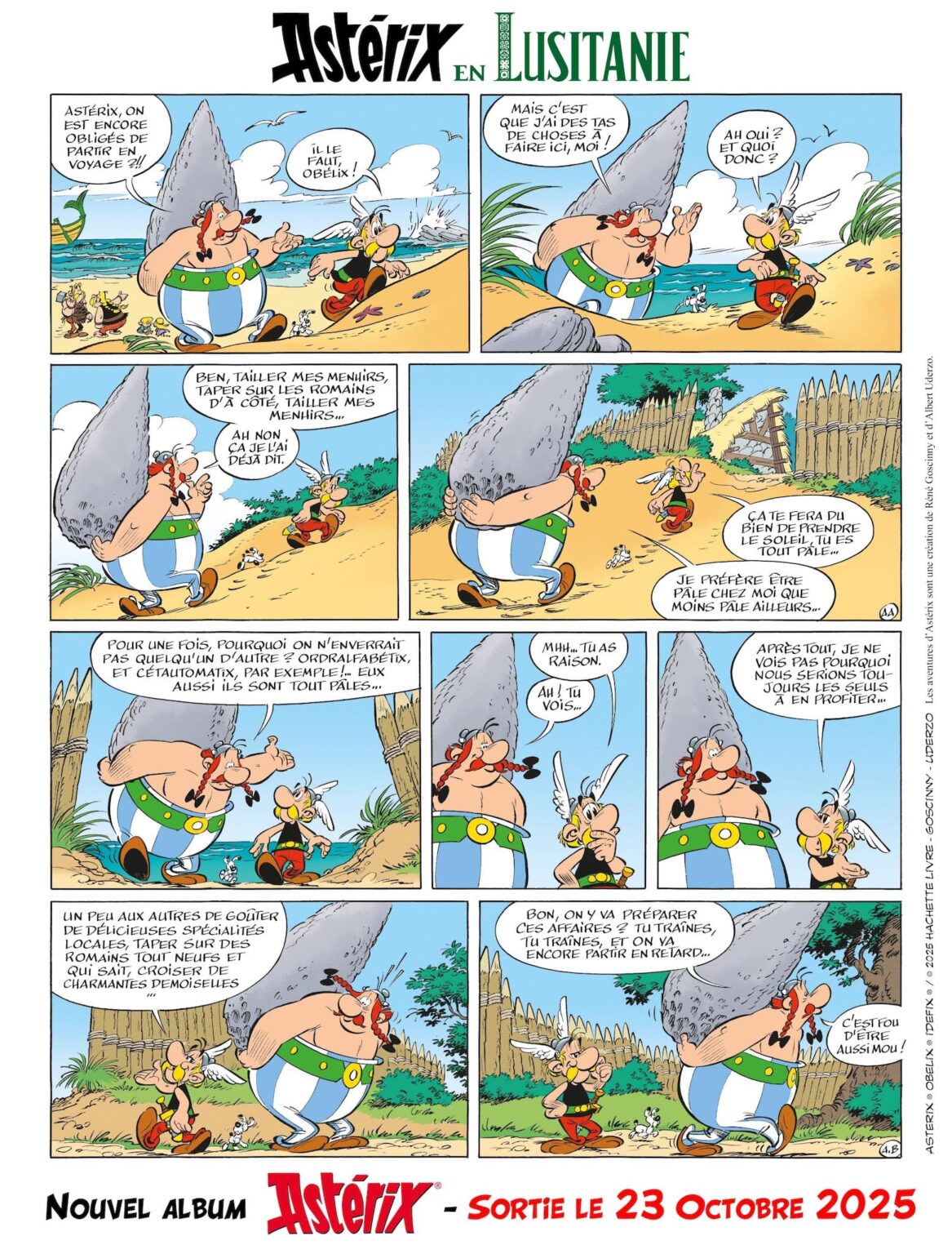 "Astérix en Lusitanie" : un 41e album fidèle et coloré qui s'arrache ...